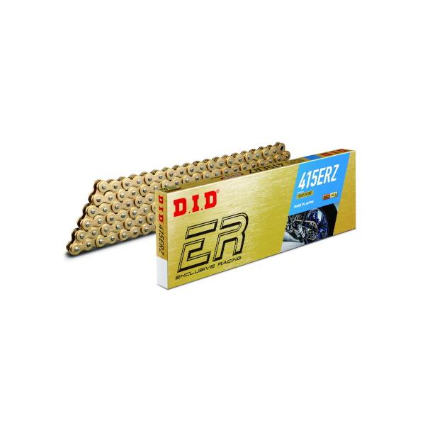 メーカー品番：DID415ERZ-130RJ G&amp;G適合車種：CLASSIC[92-04]カラー：ゴールドタイプ：ノンシールチェーン(レースタイプ)単位：1本セット内容/付属品：付属ジョイント：クリップジョイント(RJ)