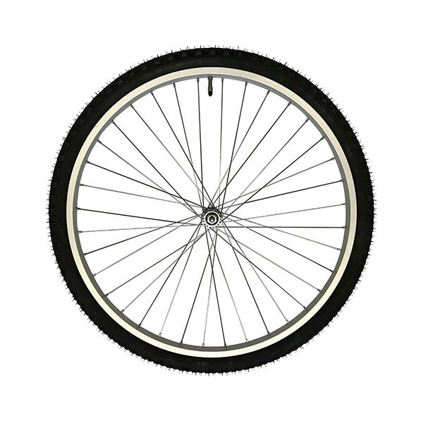 タイプ：前輪_タイヤ・チューブ付き_アルミ商品サイズ：タイヤサイズ：26×1.75(ETRTO：47-559)単位：1セット