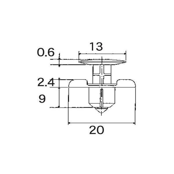 メーカー品番：BC5173適合車種：マツダカラー：ブラック単位：1袋(10個入)セット内容/付属品：1袋(10個入)