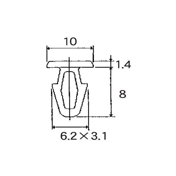 メーカー品番：BC5409適合車種：スバル/ホンダ/日産カラー：ブラック単位：1袋(10個入)セット内容/付属品：1袋(10個入)