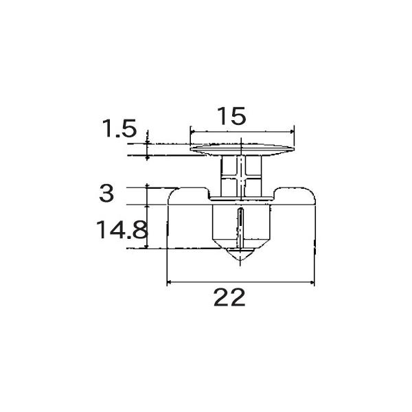 メーカー品番：BC5171適合車種：トヨタカラー：ブラック/グレー単位：1袋(10個入)セット内容/付属品：1袋(10個入)