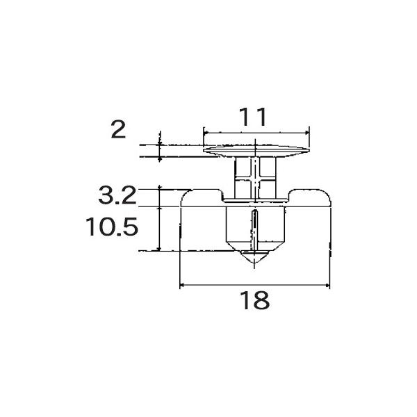 メーカー品番：BC5176適合車種：スバル/トヨタカラー：ブラック単位：1袋(10個入)セット内容/付属品：1袋(10個入)