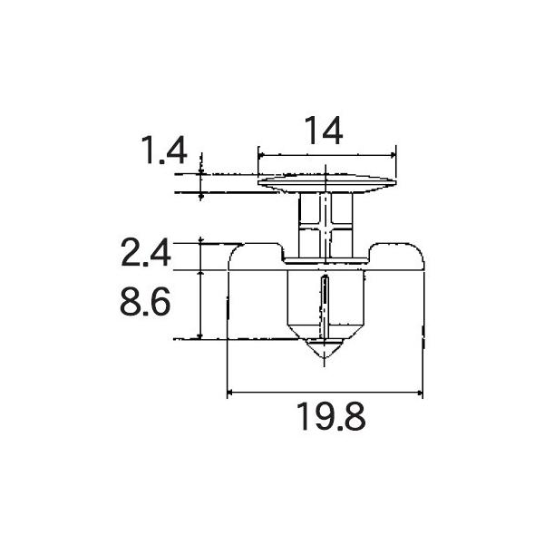 メーカー品番：BC5177適合車種：トヨタカラー：ブラック単位：1袋(10個入)セット内容/付属品：1袋(10個入)