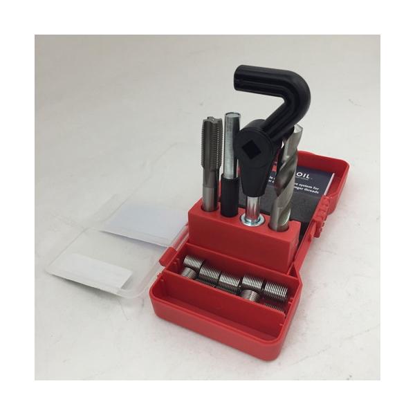 メーカー品番：38128商品サイズ：ネジサイズ：M12 ネジピッチ：1.25単位：1セットセット内容/付属品：リコイル×10、リコイルタップ×1、タップハンドル付挿入工具×1、折り取り工具×1、下穴ドリル×1