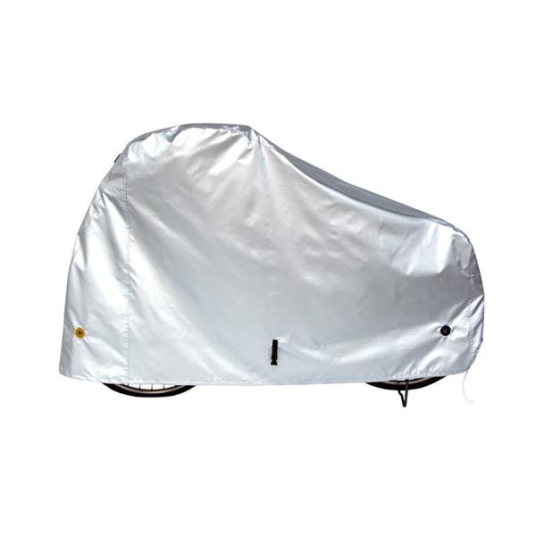 メーカー品番：300DCC-OKM適合車種：24から28型、電動アシスト24から27型、シティ車・軽快車・スポーツ車カラー：シルバー商品サイズ：高さ約104cm×長さ約194cm×幅約60cm単位：1枚