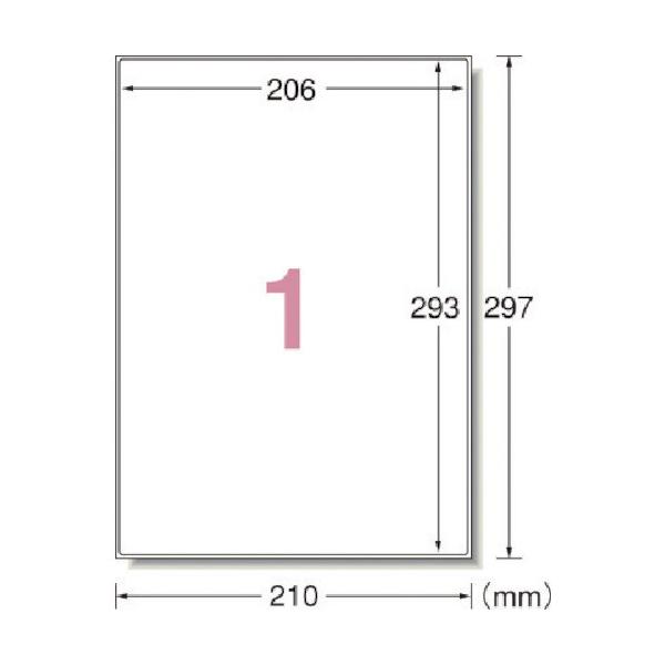 メーカー品番：31076カラー：ホワイト商品サイズ：ラベルサイズ(mm)縦×横：293×206、厚さ(mm)：0.16単位：1セット