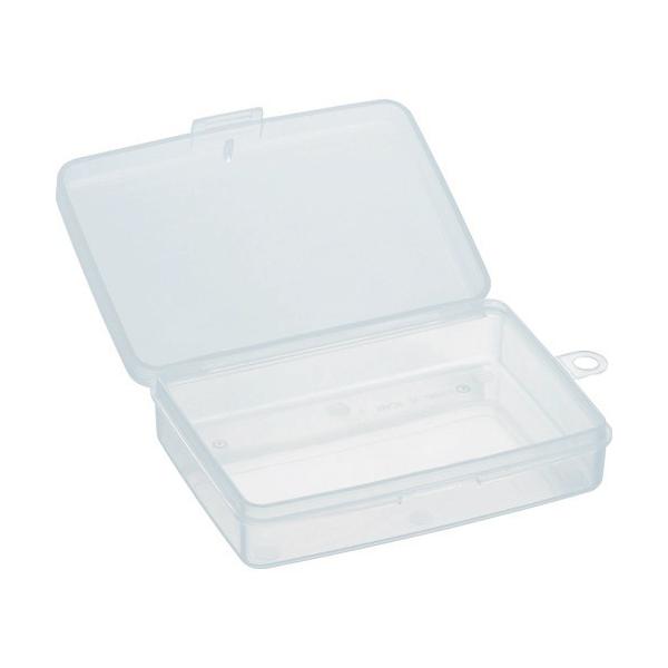 メーカー品番：TPC-150カラー：クリア商品サイズ：外寸(mm)間口×奥行×高さ：110×77×31 有効内寸(mm)間口×奥行×高さ：104×69×20単位：1個