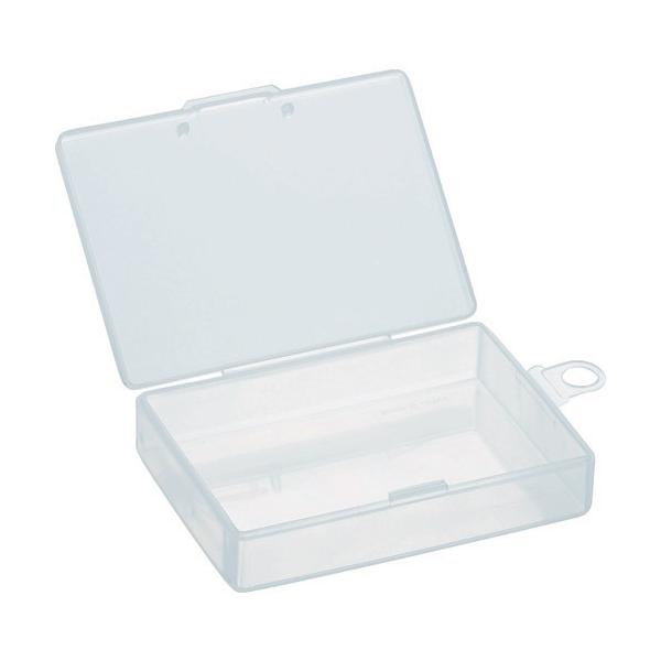 メーカー品番：TPC-90カラー：クリア商品サイズ：外寸(mm)間口×奥行×高さ：92×65×22 有効内寸(mm)間口×奥行×高さ：88×61×18単位：1個