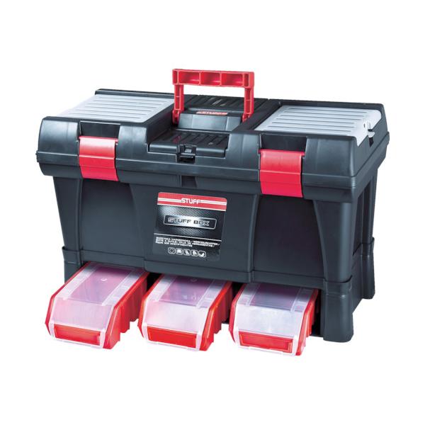 メーカー品番：SKR20SPSMSCZAPG001カラー：ブラック商品サイズ：外寸(mm)間口×奥行×高さ：525×256×325 有効内寸(mm)間口×奥行×高さ：466×185×200単位：1個セット内容/付属品：中皿 パーツケース：3個