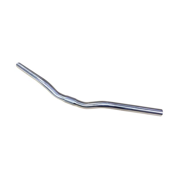 適合車種：一般車・シティーサイクルカラー：シルバー商品サイズ：ハンドル径：22.2φ クランプ径：φ25.4 全長：550mm単位：1本