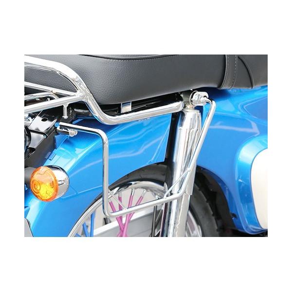 メーカー品番：210-493適合車種：スーパーカブ50/110[18-](AA09/JA44/JA59)｜クロスカブ50/110[18-](AA06/JA45/JA60)カラー：メッキタイプ：サイドケース・バッグ用単位：1セット