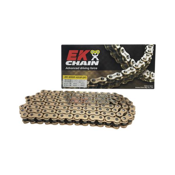 メーカー品番：525SRX2(GP/GP)-118L-SLJカラー：ゴールドタイプ：シールチェーン(QXリング)単位：1本セット内容/付属品：付属ジョイント：SLJ(スクリュージョイント)