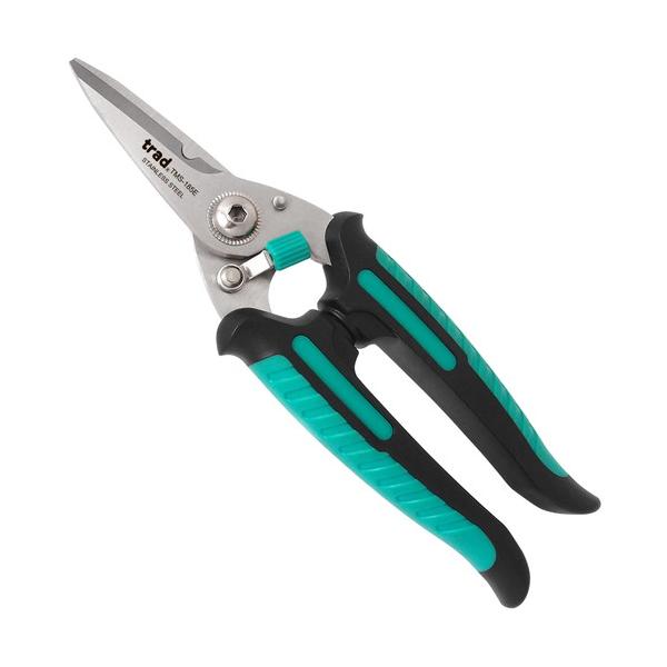 メーカー品番：TMS-185E商品サイズ：刃厚 4mm、刃長 57mm、全長 185mm単位：1個