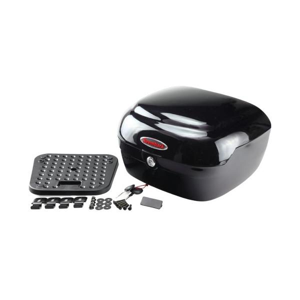 メーカー品番：908-015カラー：ブラック商品サイズ：W347×L300×H215mm(外寸) W300×L280×H145mm(内寸)単位：1個セット内容/付属品：鍵(2個)、BOXベース、インナーマット、取付金具