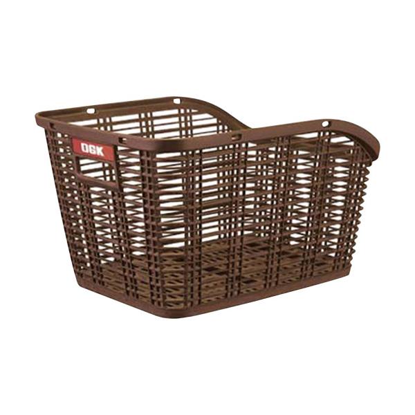 メーカー品番：RB-005適合車種：24〜27インチ軽快車・婦人車後キャリアつき婦人車・軽快車カラー：ダークブラウンタイプ：後用商品サイズ：320mm×250mm×440mm単位：1個セット内容/付属品：取付金具付