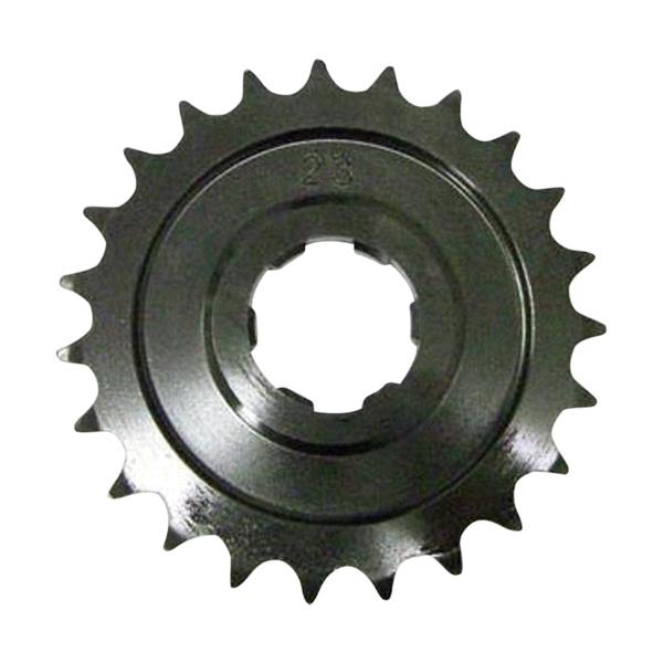 メーカー品番：2700-1020適合車種：1936-79年ビッグツイン用の23T・フロントスプロケット1973-79年のFXモデル標準装備の丁数です。カラー：ブラックタイプ：フロント商品サイズ：23丁単位：1枚