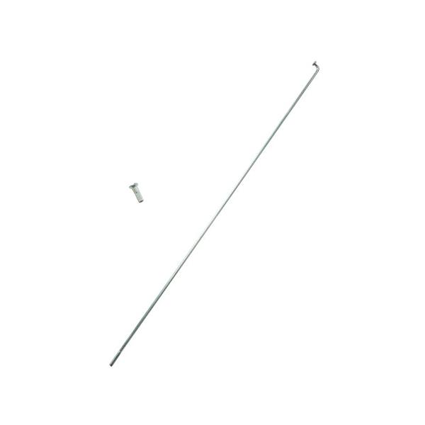 カラー：クロームタイプ：鉄/CP単位：1本セット内容/付属品：スポーク×1本 付属品：#13ニップル(鉄)×1個