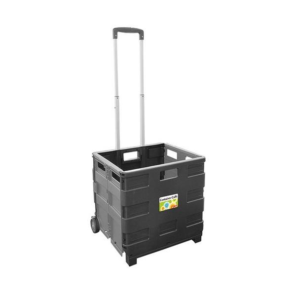 メーカー品番：ECC45B商品サイズ：使用時：高さ470~985×巾455×奥行380mm コンテナー内寸：高さ350×巾400×奥行320mm 折りたたみ時：高さ470×巾455×奥行85mm単位：1台