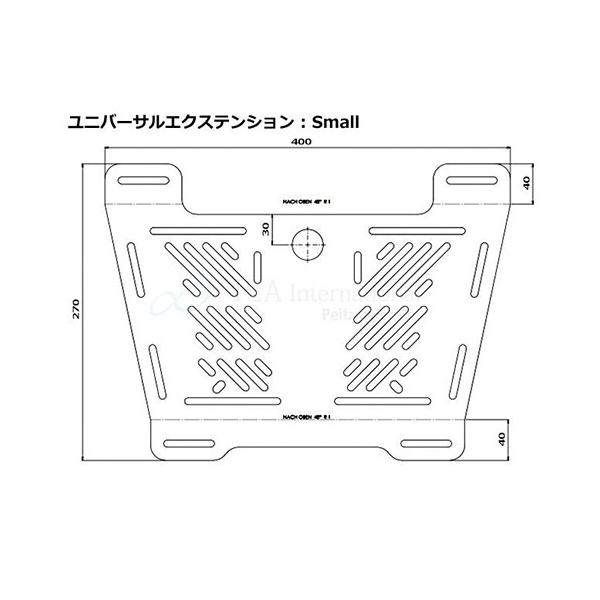 メーカー品番：610-052-0009カラー：シルバータイプ：ベースプレート商品サイズ：W×D：約400×270mm単位：1個