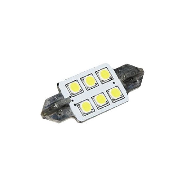 メーカー品番：SHLET37EU-1カラー：ホワイトタイプ：LED T10商品サイズ：・全長37mm ・幅14mm ・差込口9.5mm単位：1個