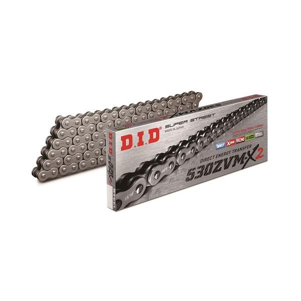 メーカー品番：DID530ZVM-X2-118ZJ適合車種：BANDIT1250(S/ABS)(輸出仕様)[07-09]｜B-King[08-]｜NinjaZX-14R/ABS[12-17]カラー：スチールタイプ：シールチェーン(Xリング)...