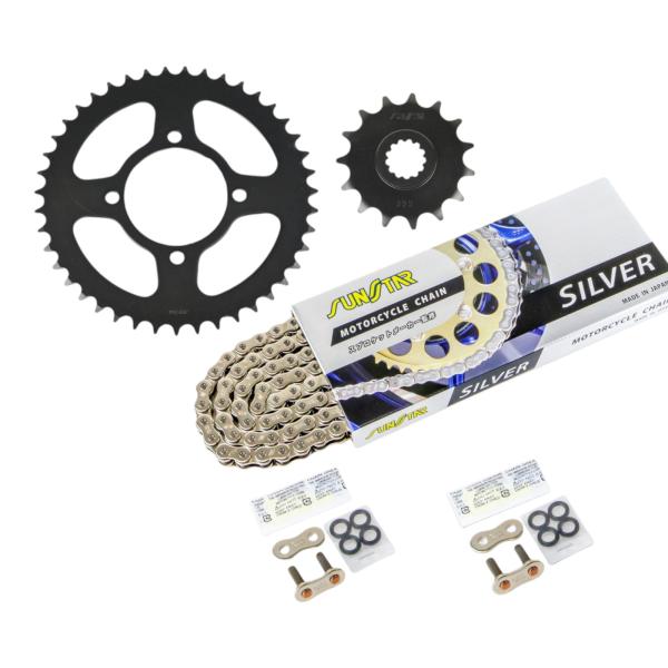 メーカー品番：KS32106適合車種：ST250/E type[04-17]｜Grass Tracker BIGBOY[01-14]カラー：シルバータイプ：MT駆動系単位：1セット(3点入)セット内容/付属品：【セット内容】 フロント品番：...