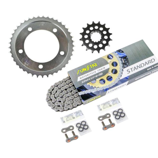 メーカー品番：KS4D715適合車種：VTR1000F FireStorm(525コンバート)[97-07]｜VTR1000F SuperHawk(525コンバート)[97-05]カラー：シルバータイプ：MT駆動系単位：1セット(3点入)セ...