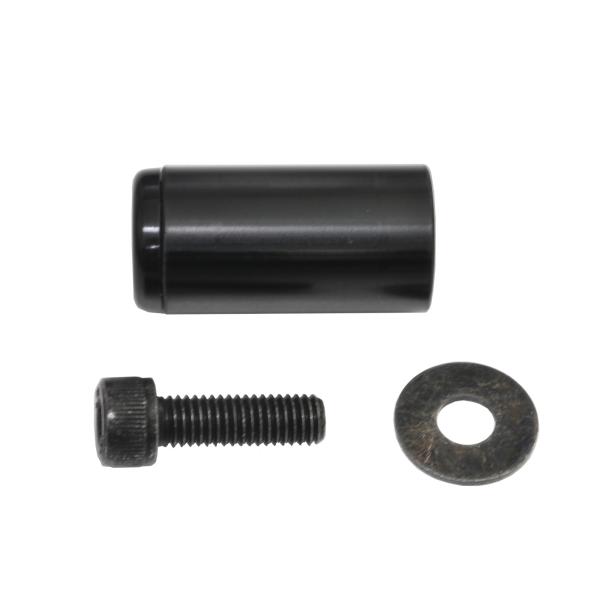 メーカー品番：AF-15カラー：ブラック商品サイズ：Φ22.2mm×ハイプ長さ40mm＋キャップ 4mm単位：1セットセット内容/付属品：ストレートバーΦ22.2×1 M8×25 キャップボルト×1 8mm プレーンワッシャー×1