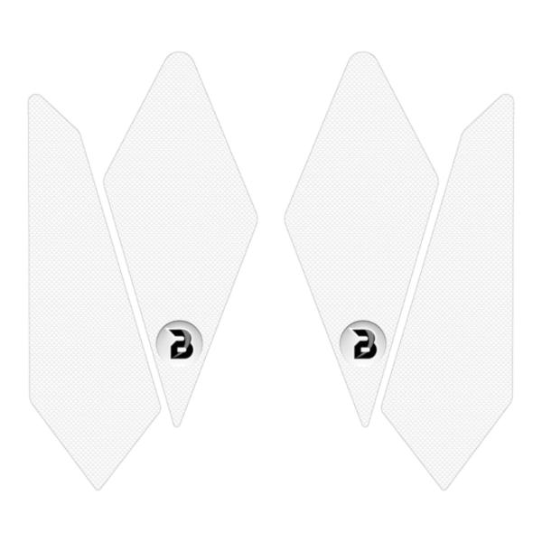 メーカー品番：PATC808適合車種：ZX-4RR[2023-]カラー：クリアセット内容/付属品：取付キット付属 取り付けに便利なクリーニングクロス、脱脂用アルコールシート、気泡の混入を防ぎ、きれいに仕上げるスキージがセットになっています。