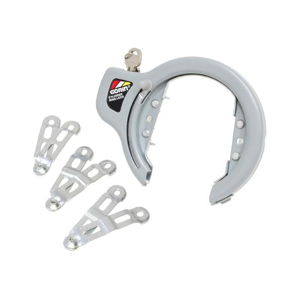 メーカー品番：GR-750カラー：シルバー単位：1個セット内容/付属品：付属品：シリンダーキー3本、取り付けバンド3種類(13mm用・16mm用・19mm用)