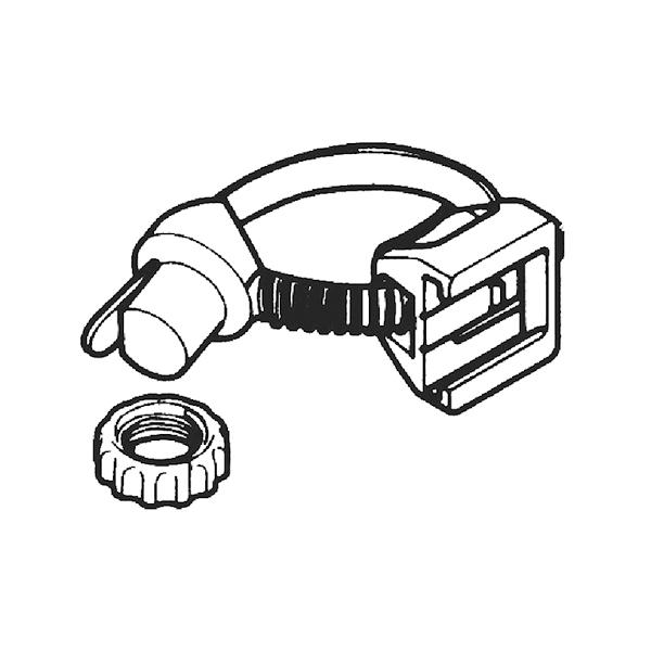 メーカー品番：5342410カラー：ブラック商品サイズ：対応パイプ径：φ21.5〜32mm単位：1個