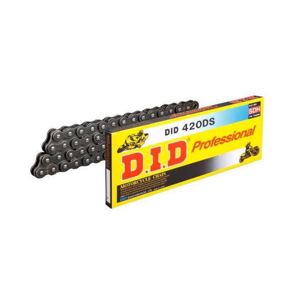 メーカー品番：DID420DS-120RJ適合車種：TLM50[83-]｜TS50W[86]｜KX80[98-00]｜KX85[01-17]｜50RS[99-00]｜TUONO50[03-04]カラー：スチールタイプ：ノンシールチェーン(強...