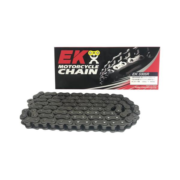 メーカー品番：530SR-110L-SPJカラー：スチールタイプ：ノンシールチェーン(強化タイプ)単位：1本セット内容/付属品：付属ジョイント：SPJ(クリップジョイント)