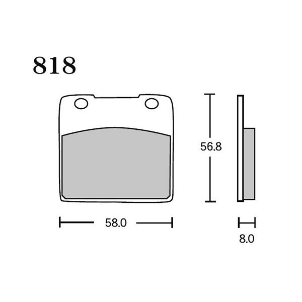 メーカー品番：818FA5適合車種：GSX-R250(GJ72A)｜GSX-R400(GK71F)｜GSX400Xインパルス(GK71E)｜イントルーダー400(VK51A)｜イントルーダー1500(VY51A)単位：1セットセット内容/付...
