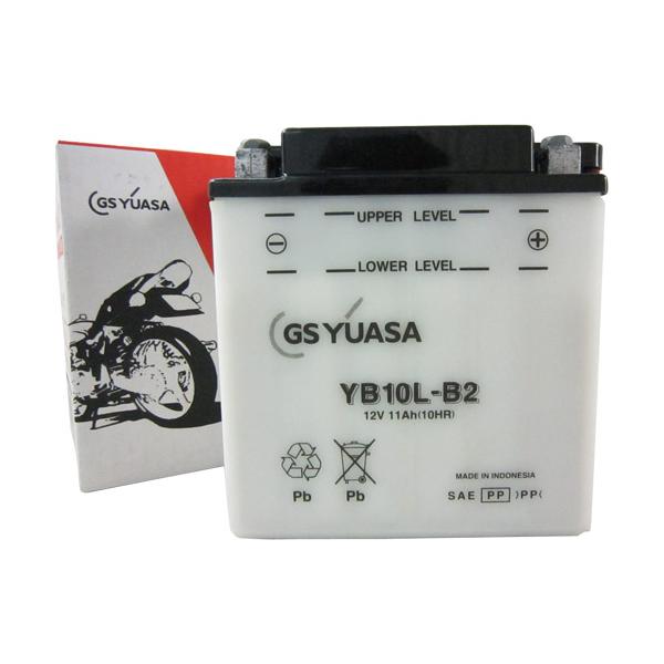 価格.com - ジーエス・ユアサ 開放式バッテリー YB10L-B2 (バイク用バッテリー) 価格比較