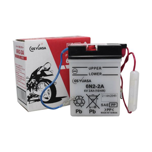 メーカー品番：6N2-2A適合車種：R&amp;P、TLM50、シャレット、ノーティダックス、TL125、イーハトーブ、TLR200、ランカスタム CF50 ※車名が同じ場合でも、車種によっては年式やタイプにより搭載バッテリーが異なる場合が...