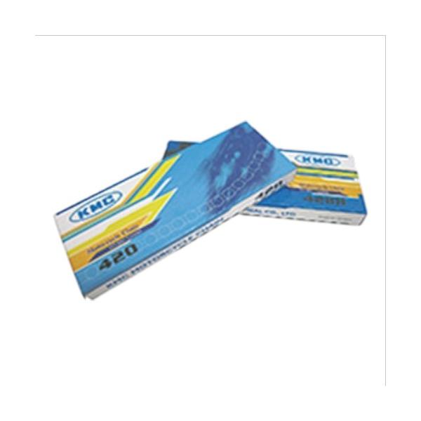 メーカー品番：KMC428H-120適合車種：XR100、CD125T、SR125、TTR125、GN125Eカラー：スチールタイプ：ノンシールチェーン(強化タイプ)単位：1本