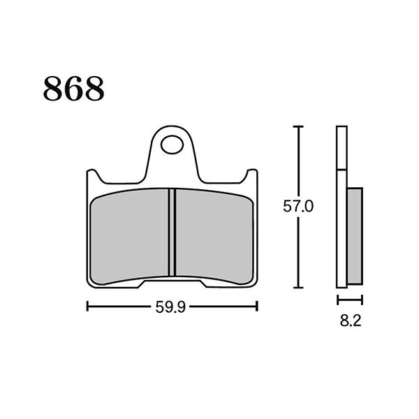 メーカー品番：868MAX適合車種：STEED400(NC37)｜シャドー750(RC56)｜X4(SC38)｜CB1300SF(SC40)｜Ninja ZX-7RR(ZX750N)｜ZZR1400(ZXT40A/ZXT40B/ZXT40C...
