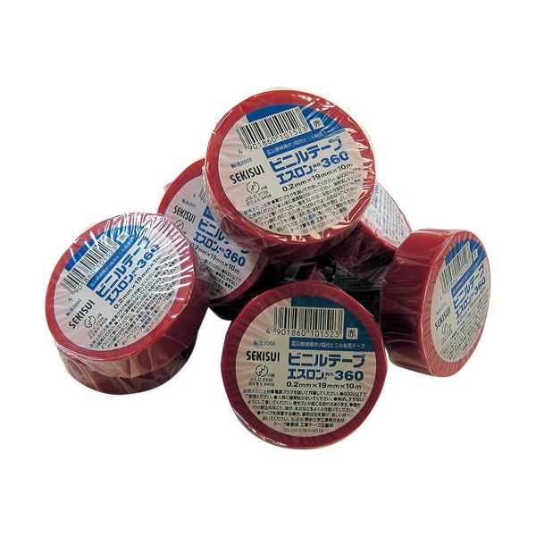 メーカー品番：NO-360REカラー：レッド商品サイズ：0.2mm×19mm×10M単位：1本