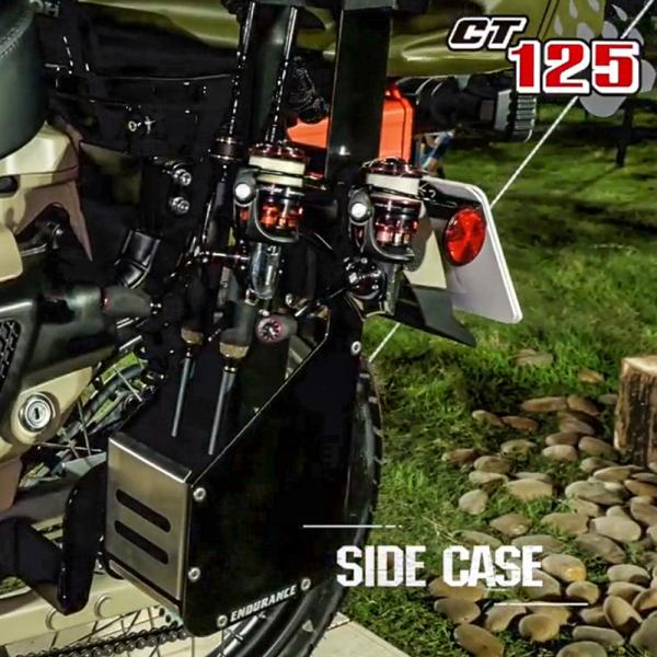 【適合車種】■車種名：HONDA ホンダ CT125■適合年式：2020年新型モデル〜【商品内容】■セット内容：H2C エイチツーシー CT125 ロッドケースキット 1セット■カラー：ブラック x シルバー【商品説明】■海外ENDULAN...