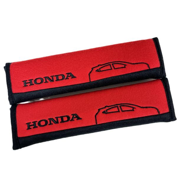 【適合車種】■車種名：ホンダ全車種■適合グレード：全グレード【商品内容】■セット内容：海外ホンダ純正 シートベルトパッド 2個セット■カラー：レッド x ブラック■サイズ：縦 24.5cm x 横 5.5cm x 厚さ 3cm【商品説明】■...