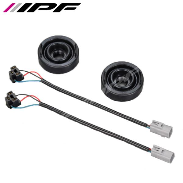 IPF製 LED ヘッドランプバルブ F341HLB用 取り付けキット 標準キャブ用 LED-HN2●セット内容ゴムキャップ変換コードセット●適合車種日野 デュトロ トヨタ ダイナトヨエース カムロードH23.7〜 2トンシリーズ標準キャブ...