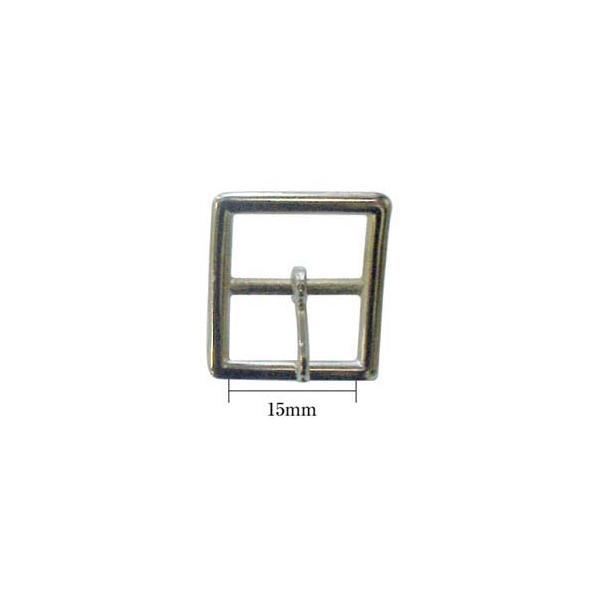 外径寸法：約22×24.5mm。線幅3mm・線厚1mm。本体が船底のように緩くカーブしているのが特徴の尾錠です。内径15mmでちょっとしたカバンの紐に最適です。美錠はオクリに足（ピン）をつけた紐調節金具の一種です。 カバンだけでなく洋服・ベ...