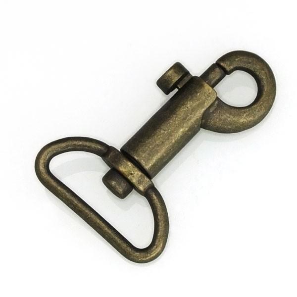 紐通しの部分が幅24mm対応になっているナスカンです。カバンやアクセサリー金具、雑貨製作にどうぞ！