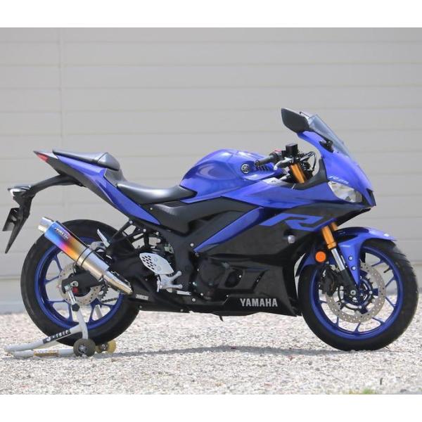 ◆適合車種：新型YZF-R25【2BK-RG43J】 / 新型YZF-R3 【2BL-RH13J】’18年・’19年〜◆近接騒音値：90db / JMCA認定品 / 車検対応◆ジョイントガスケット付属◆STD＆タンデムステップ対応◆OIL＆...