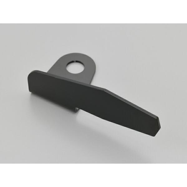 コントロールスイッチを取り付ける際に便利なステー。ミラー取付部に装着可能。●スチール製ツヤ消し黒塗装仕上げ●板厚1.6mm