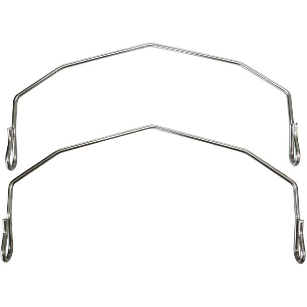 JAN:4953571679501GORA OVENを焚き火などで使用する時に取付けできる着脱式のツルです。●外形寸法 幅310×高さ150×太さ5mm （1本のサイズ）●重量94g x 2本●材質ステンレス