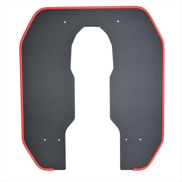 ◆適合車種ダックス125(8BL-JB04（2022年9月）)材質：AES樹脂（カーボン柄）サイズ（約）：H575mm×W500mm×D2.0mmカラー：ブラック