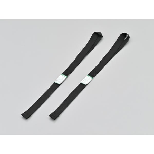 タイダウンベルトと併用することで、オートバイを傷つけずに固定できる補助ベルト。