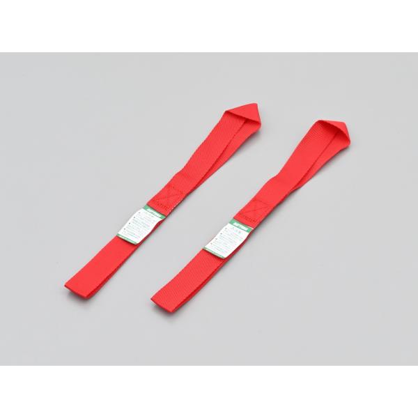 タイダウンベルトと併用することで、オートバイを傷つけずに固定できる補助ベルト。